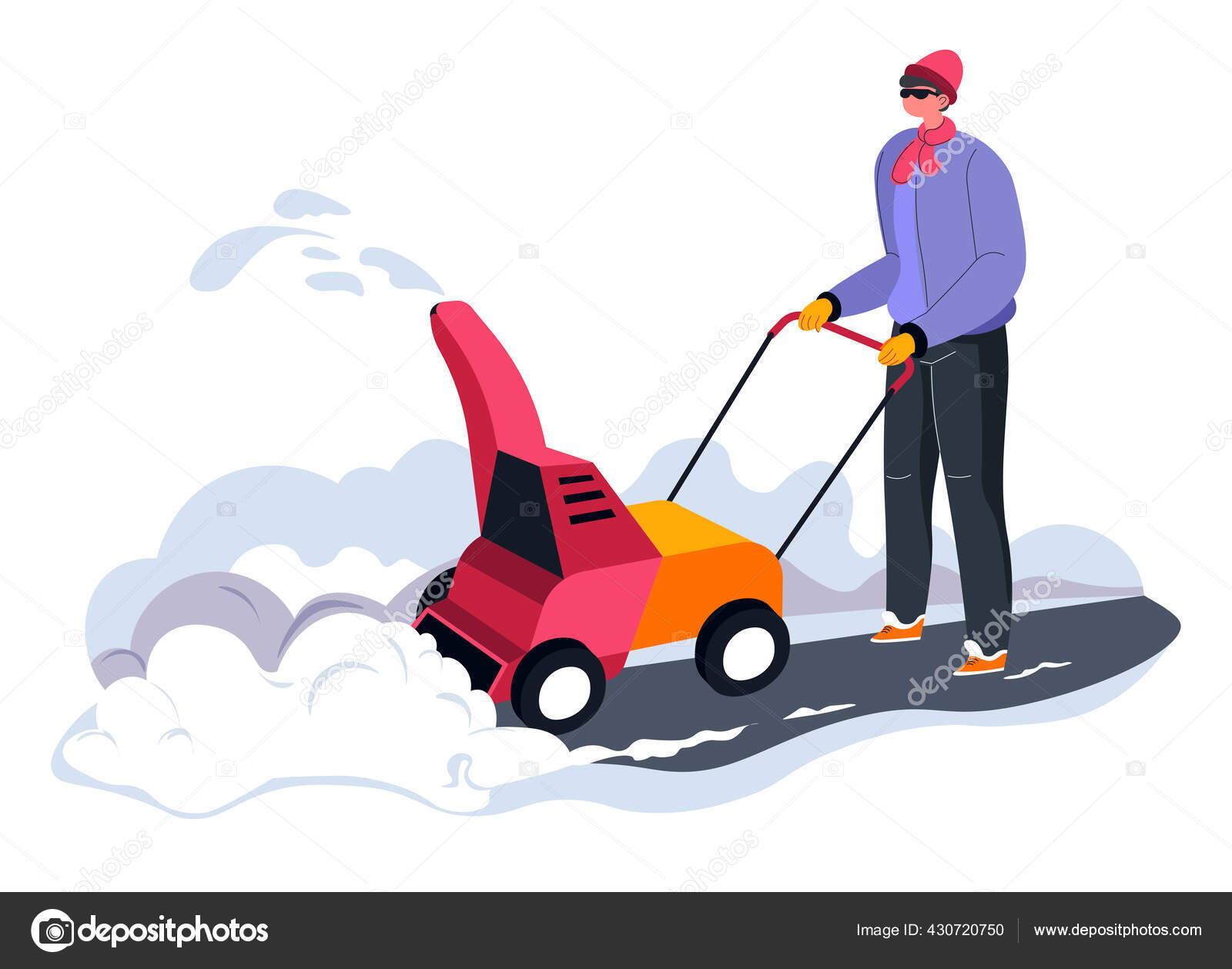 Snow Blower Clip Art