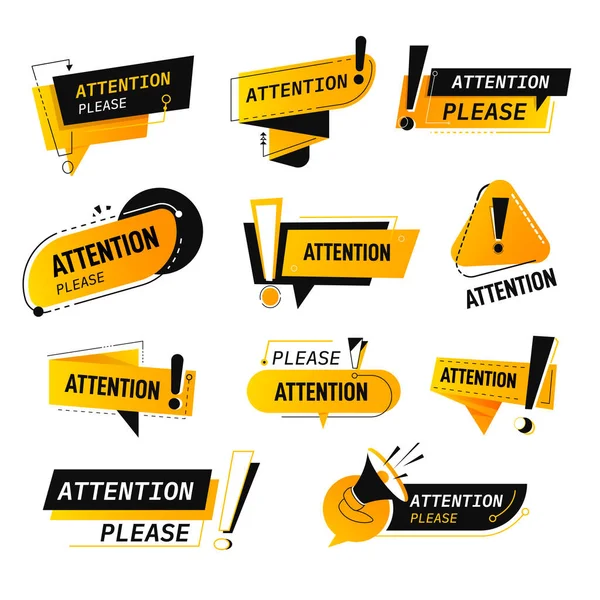 Perhatian Spanduk Mohon Tanda Tangan Dengan Tanda Seru Informasi ...