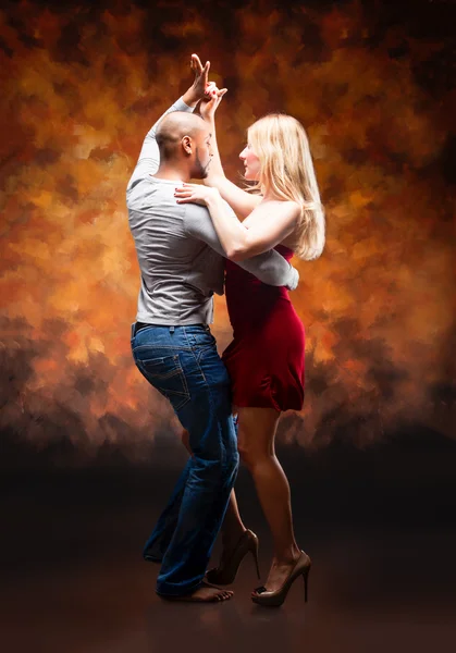 Young couple dances Caribbean Salsa - Stock Image - Everypixel