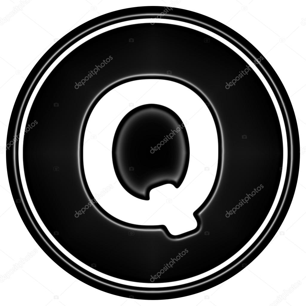 Black round icon on white background — Stock Photo © PirenX #87599814