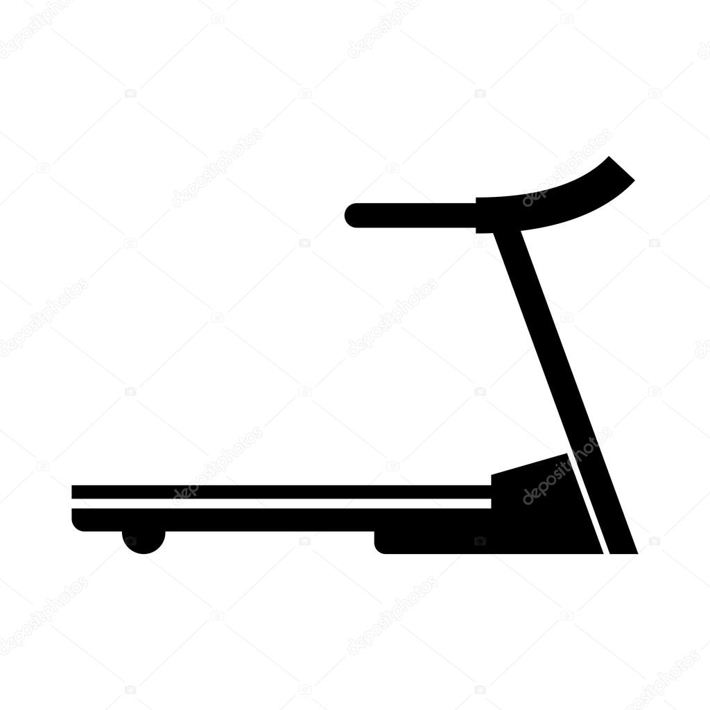 Treadmill, shade picture Stock Vector Image by ©Den.Barbulat #113736398