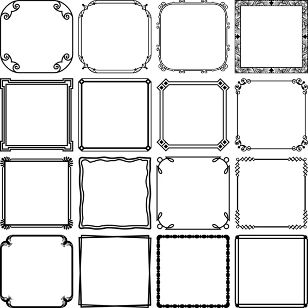 Simple Black Borders Designs