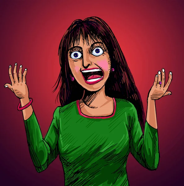 12,693,741 여자 비명 소리 Vector Images | Depositphotos