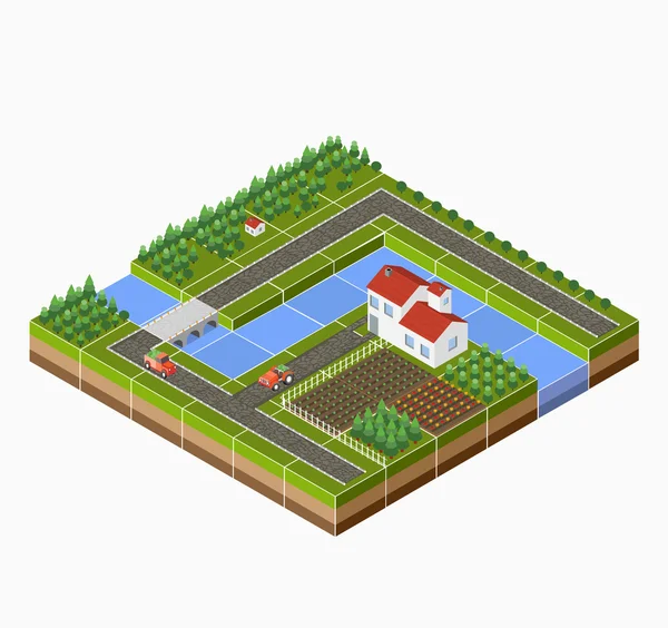 ᐈ Isometric landscape stock vectors, Royalty Free isometric landscape ...