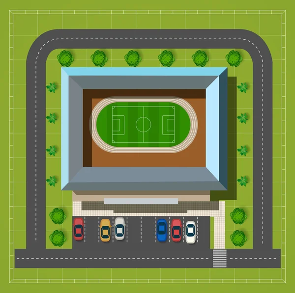 1,354 Top view stadium Vector Images | Depositphotos