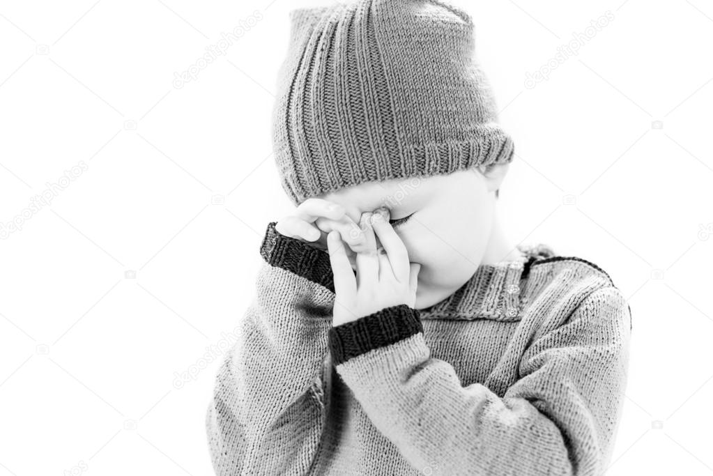 Crying boy portrait Stock Photo by ©blazeofglory 67999141