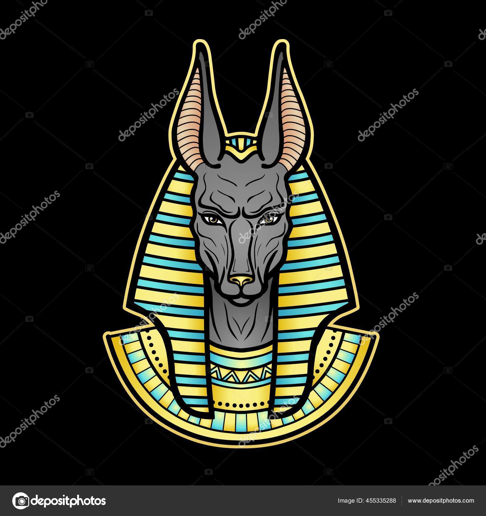 Símbolo Del Dios Egipcio Anubis
