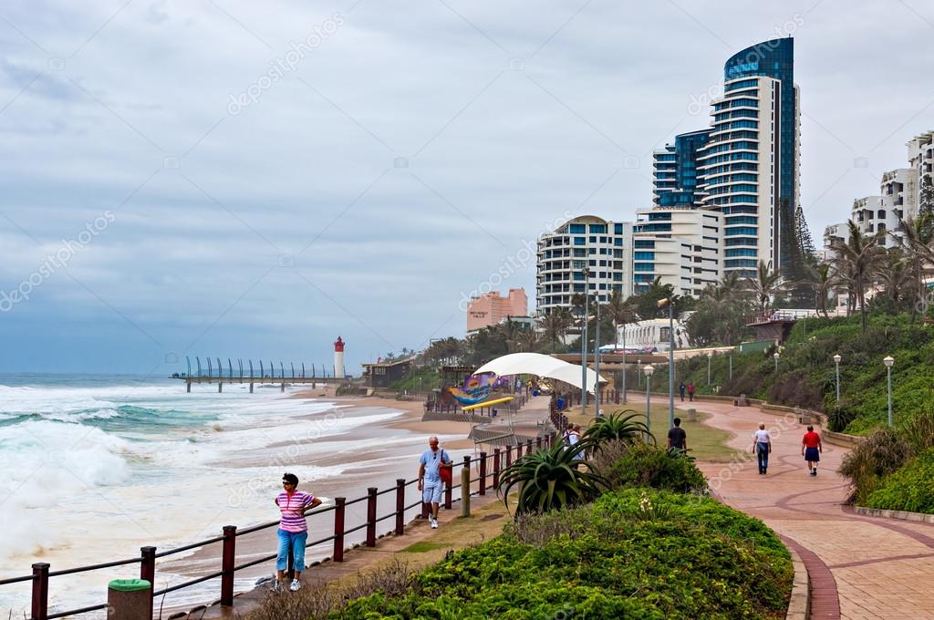 Umhlanga Rocks promenade — Stock Editorial Photo © timh222 #86211248