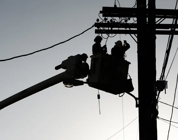 Power line worker Stock Photos, Royalty Free Power line worker Images ...