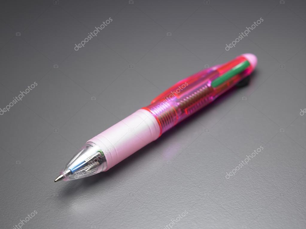 Pink ballpoint pen Stock Photo by ©eskaylim 65068683