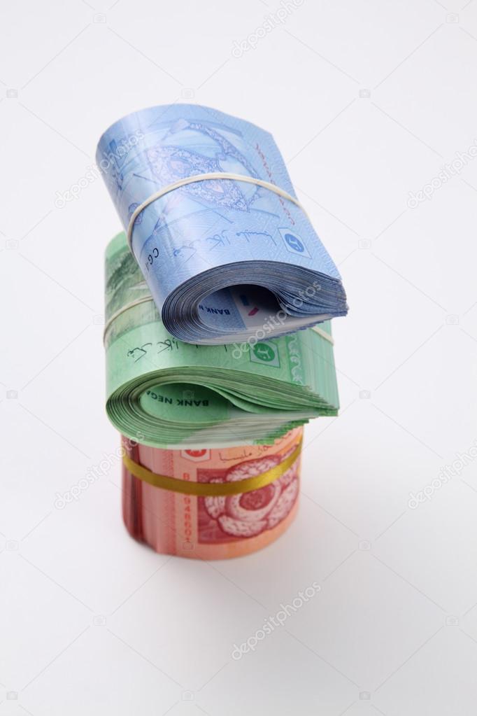 Malaysia ringgit on white Stock Photo by ©eskaylim 81881468
