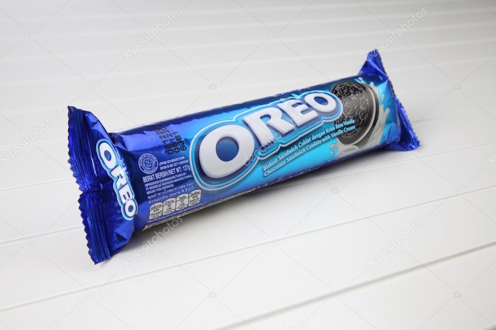 Las famosas galletas Oreo — Foto editorial de stock © eskaylim #81882004