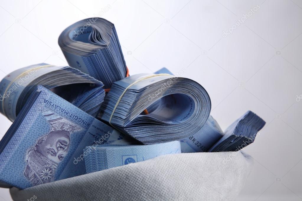 Malaysia ringgit on white Stock Photo by ©eskaylim 81882572