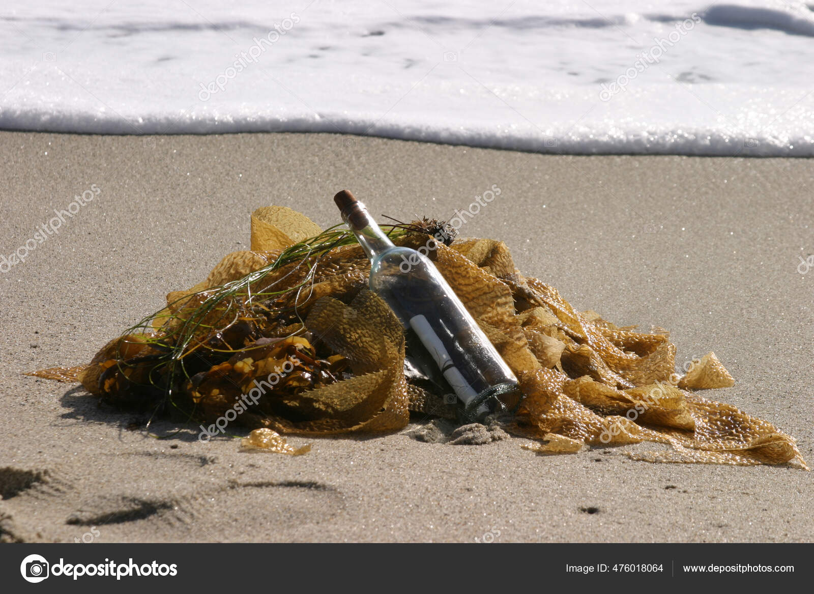 Treasure Map Pirate Treasure Map Bottle Washed Shore Pirate Treasure ...