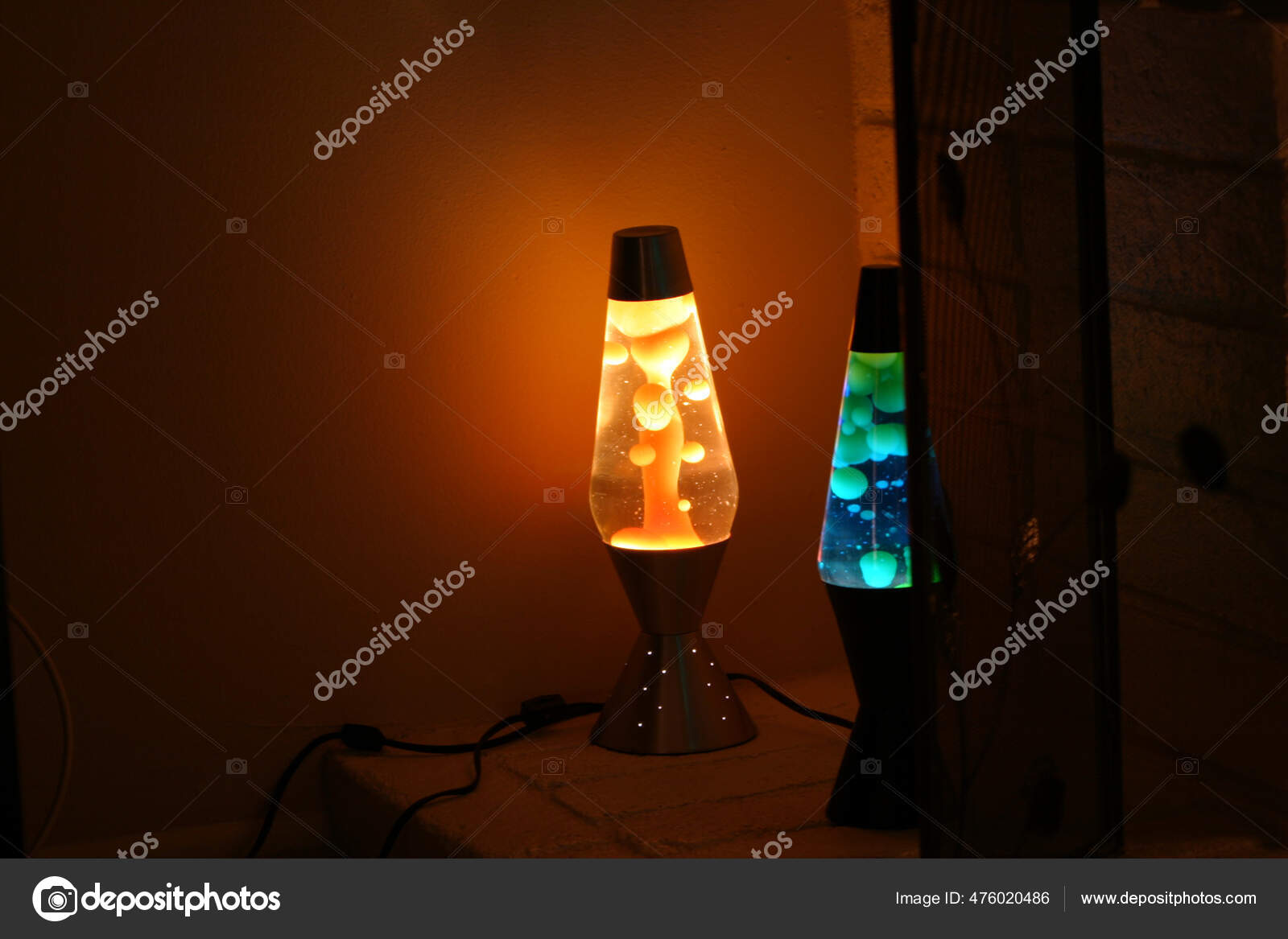 Lava Lamp Psychedelic 60'S 70'S Hippie Kit Lava Lamps Lava Stock Photo ...