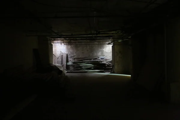 Inside A Haunted House Basement