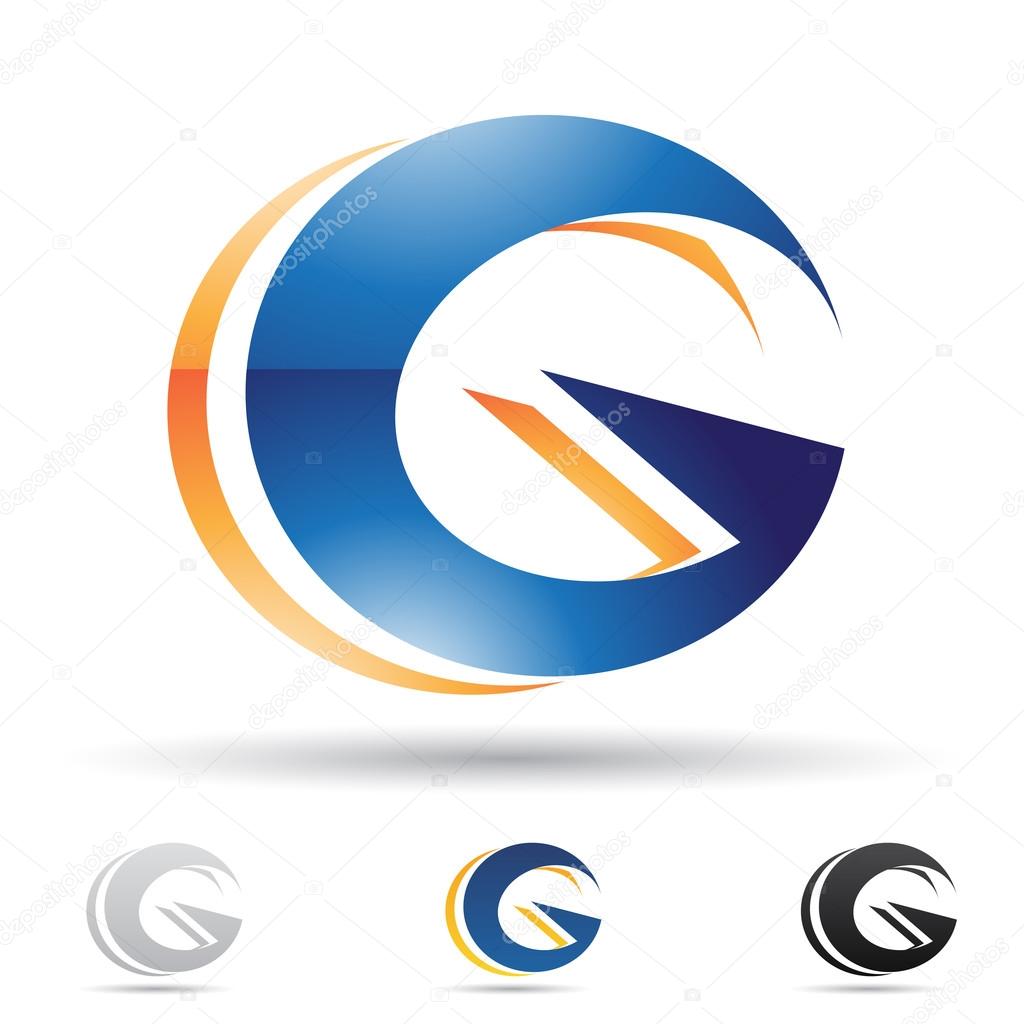Abstract icon for letter G — Stock Photo © cidepix #121666442