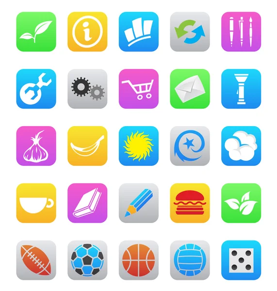 Mobile App Icons Stock Photo by ©cidepix 121681450