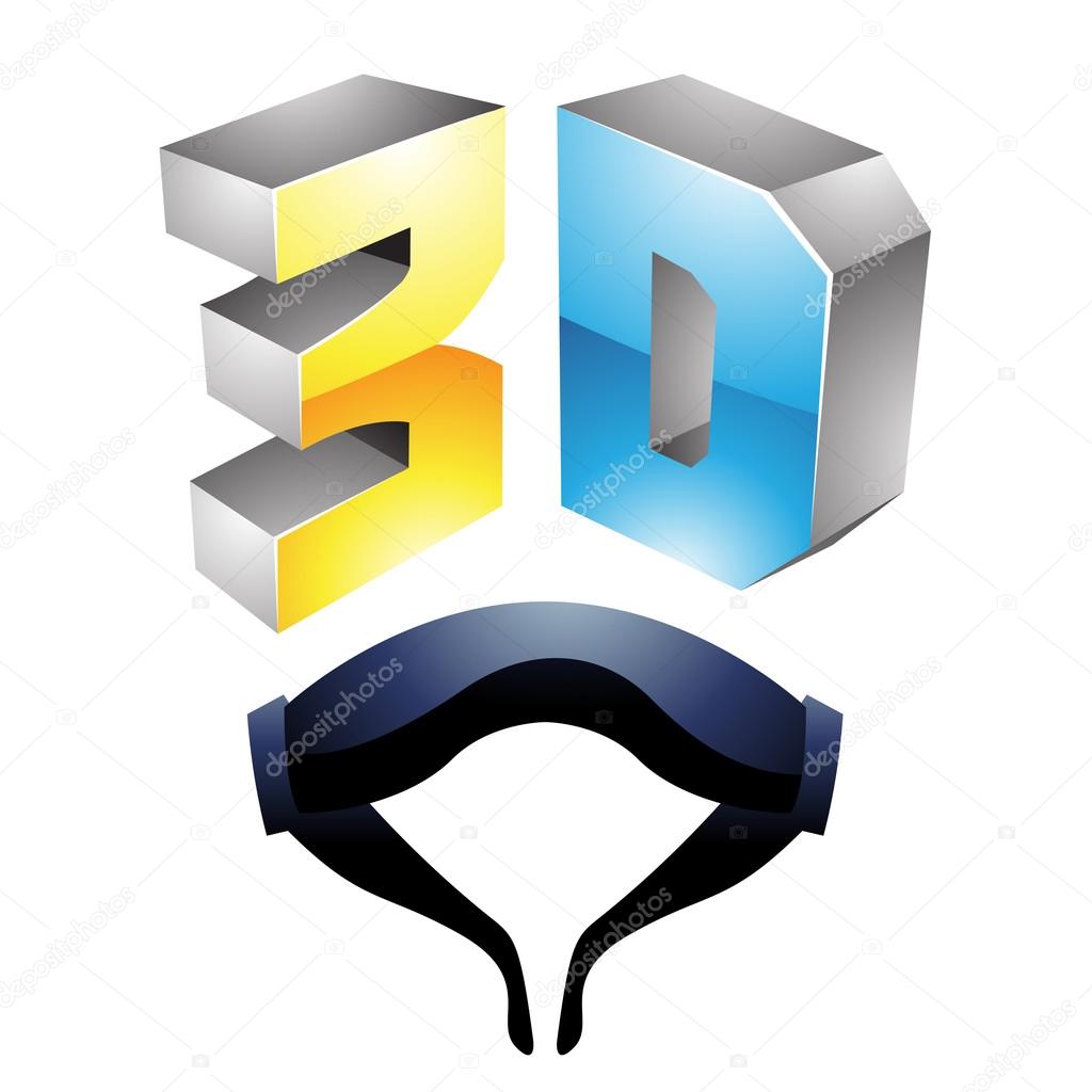 3d Display Technology Symbol Stock Photo by ©cidepix 121694194