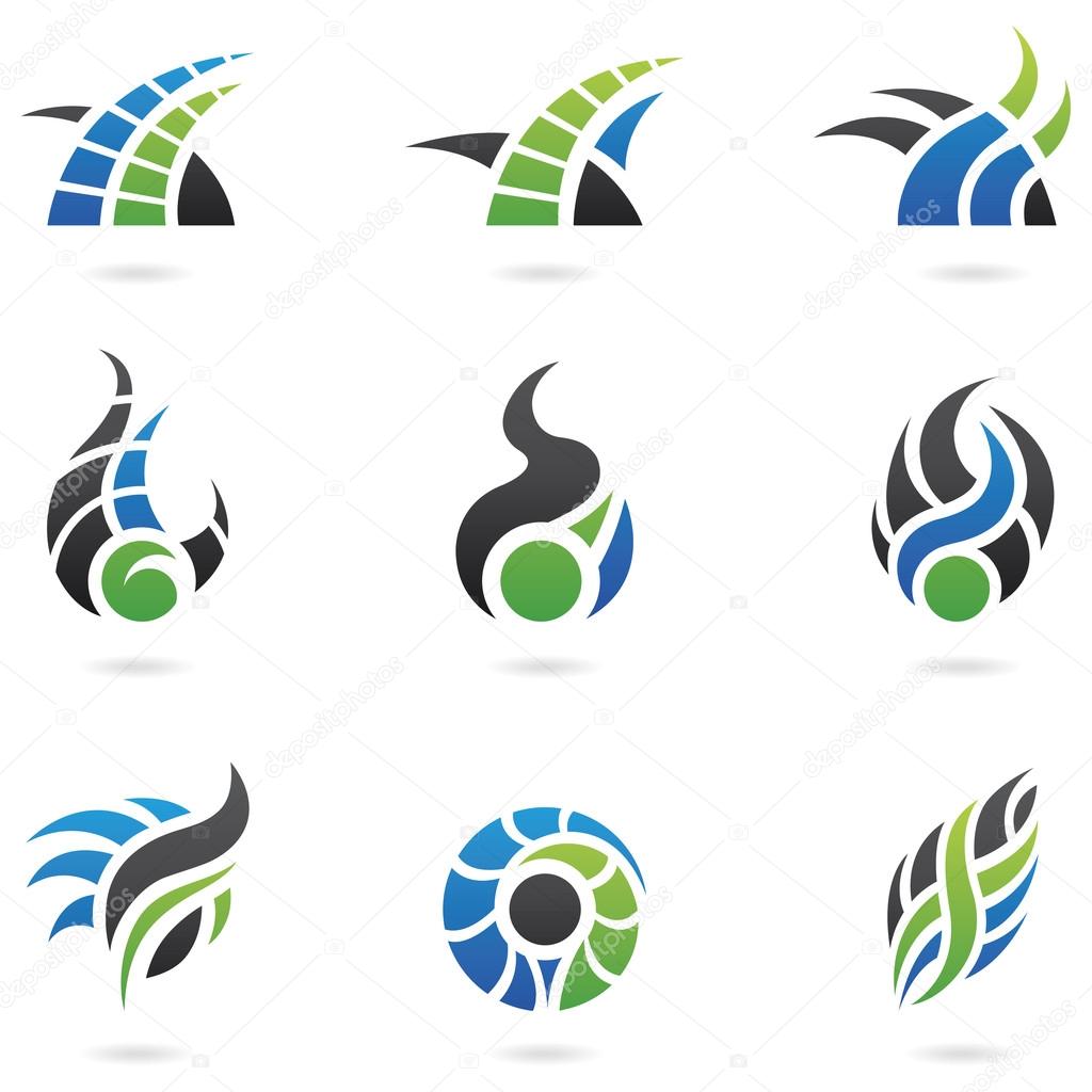 Abstract dynamic icons — Stock Photo © cidepix #121706620