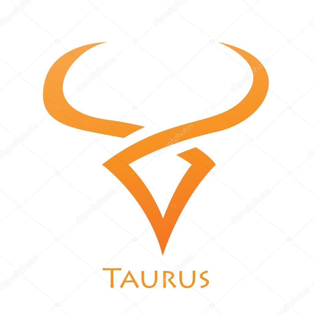 Simplistic Taurus Zodiac Star Sign — Stock Photo © cidepix #121862866