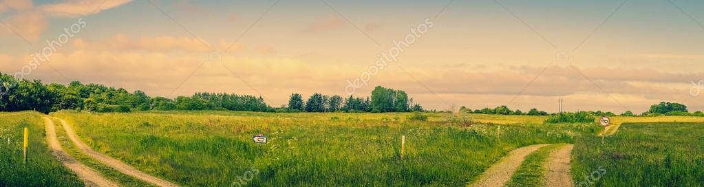 468 Landscape with two roads Stock Photos | Free & Royalty-free ...