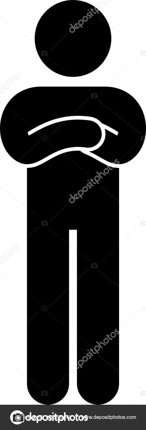 Minimalistic Vector Illustration Man Standing Stock Vector by ©leremy ... Minimalistic Vector Illustration Man Standing Stock Vector by ©leremy ...