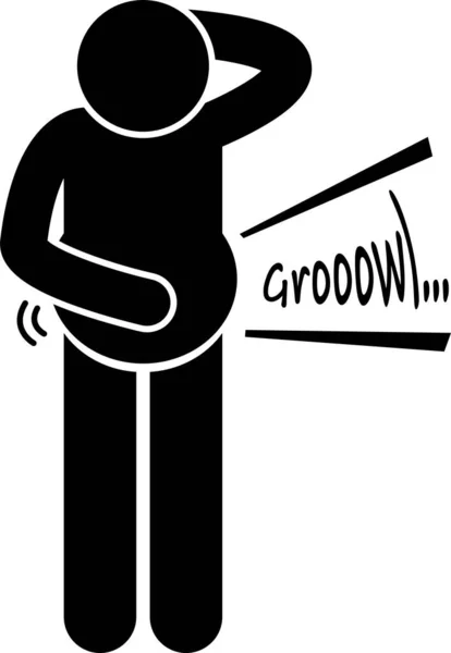 Nausea stick figure Vector Art Stock Images | Depositphotos