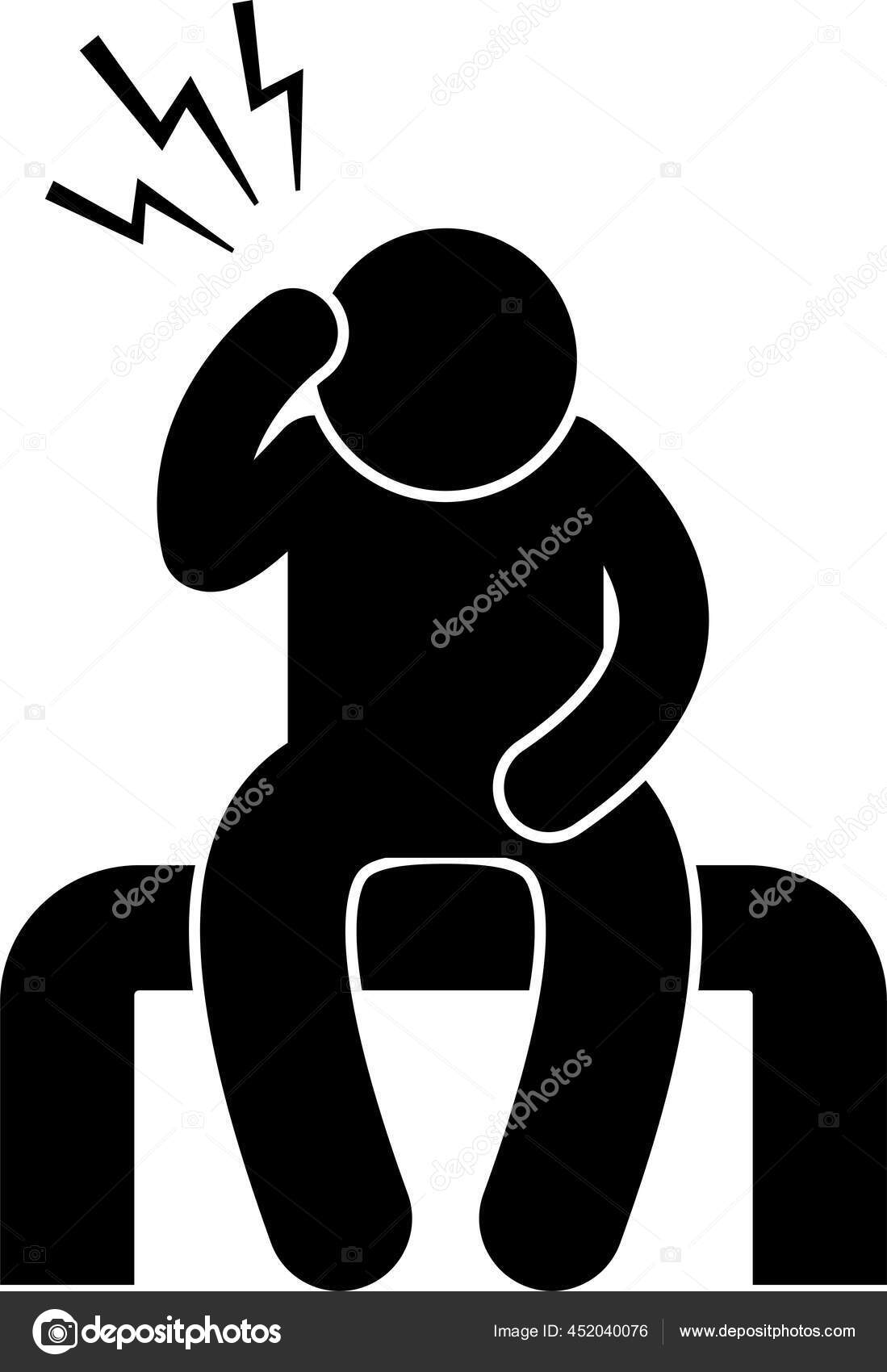 Body Pain People Icon Sign Symbol Pictogram Stock Vector by ©leremy ...