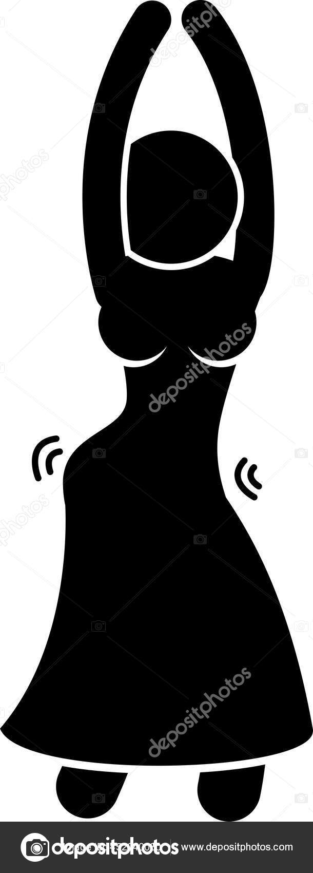 Break Dancing Stick Figure