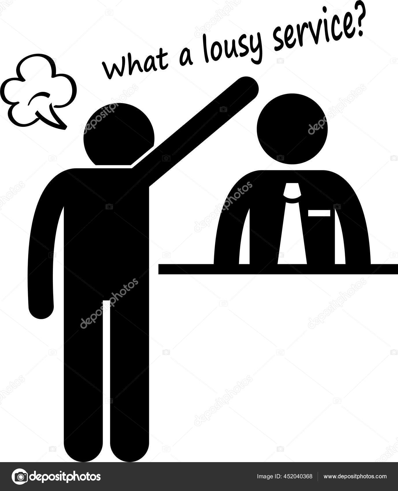 Unhappy Customer Icon