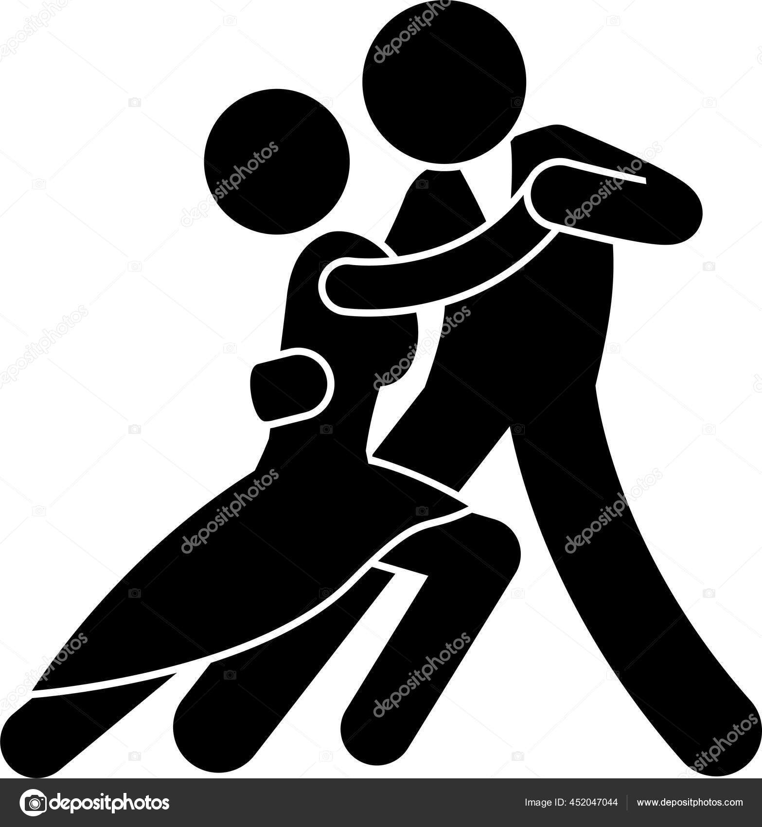 Break Dancing Stick Figure