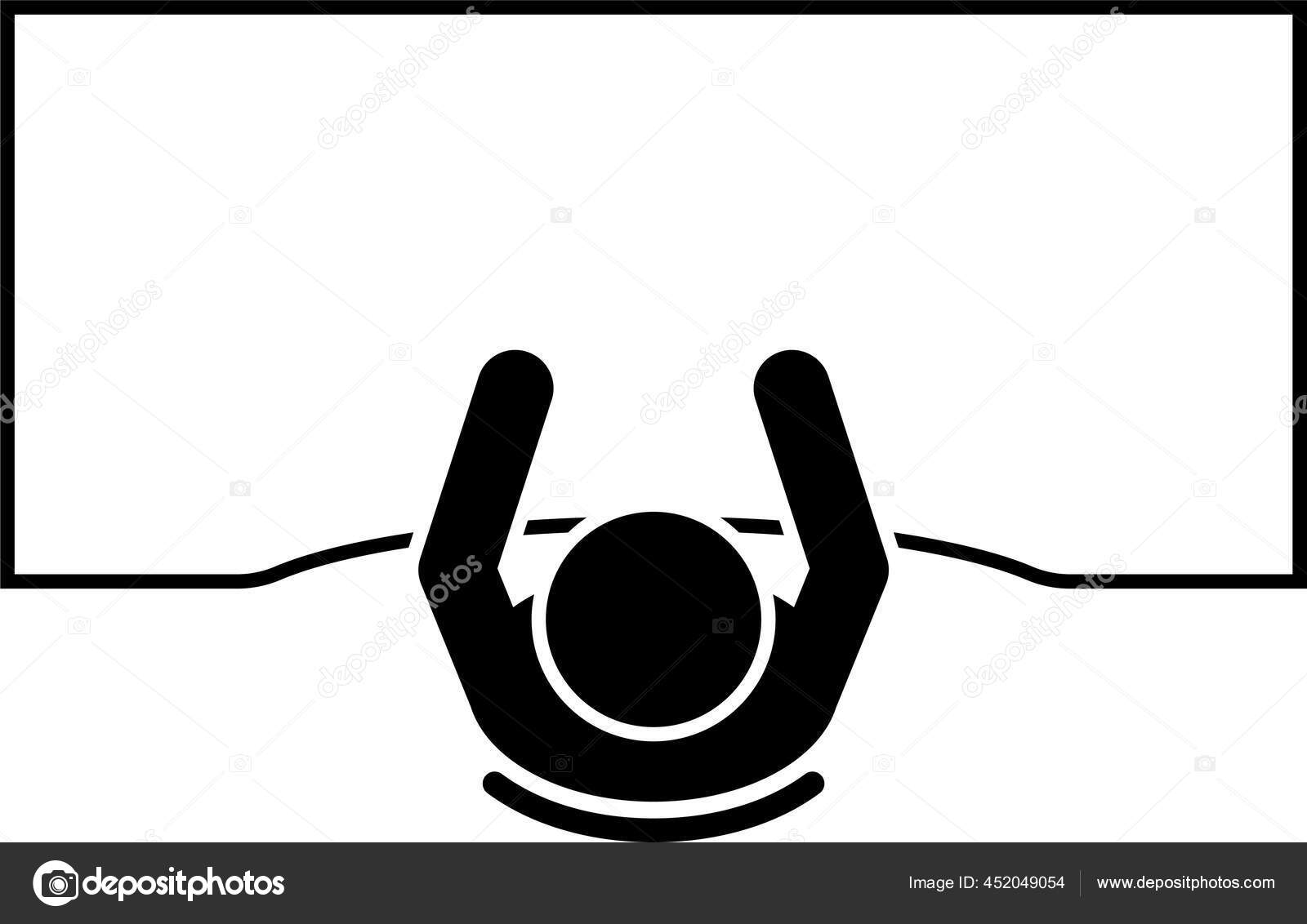 Unterschiedliche Tischabmessungen Und Größen Das Piktogramm Symbol ...