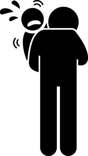 Minimalistic Vector Illustration Positive Personality Concept Stock