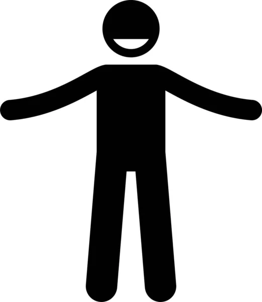 Neutral Personalities Character Traits Stick Figures Man Icons Stock ...