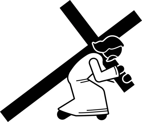 Jesus Christ Basic Action Postures Poses Icon Pictogram Stick Figure ...