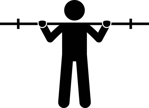 Arm Building Exercises Muscle Building Stick Figure Pictograms Artworks ...