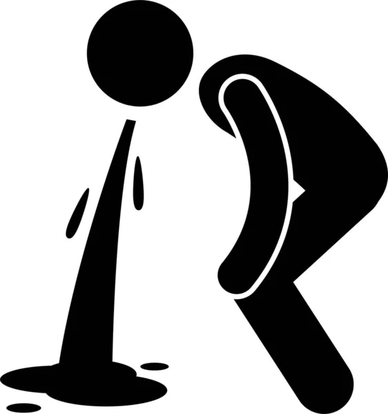 Nausea stick figure Vector Art Stock Images | Depositphotos