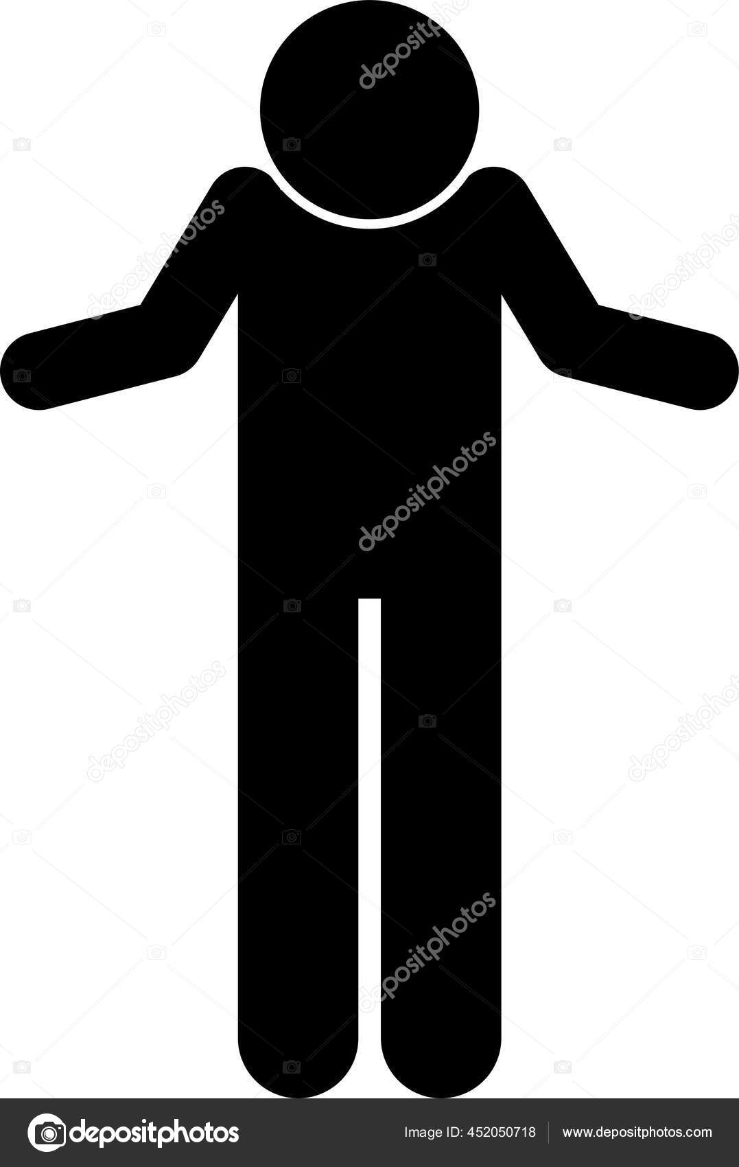 Various Basic Standing Human Man People Body Languages Poses Postures ...