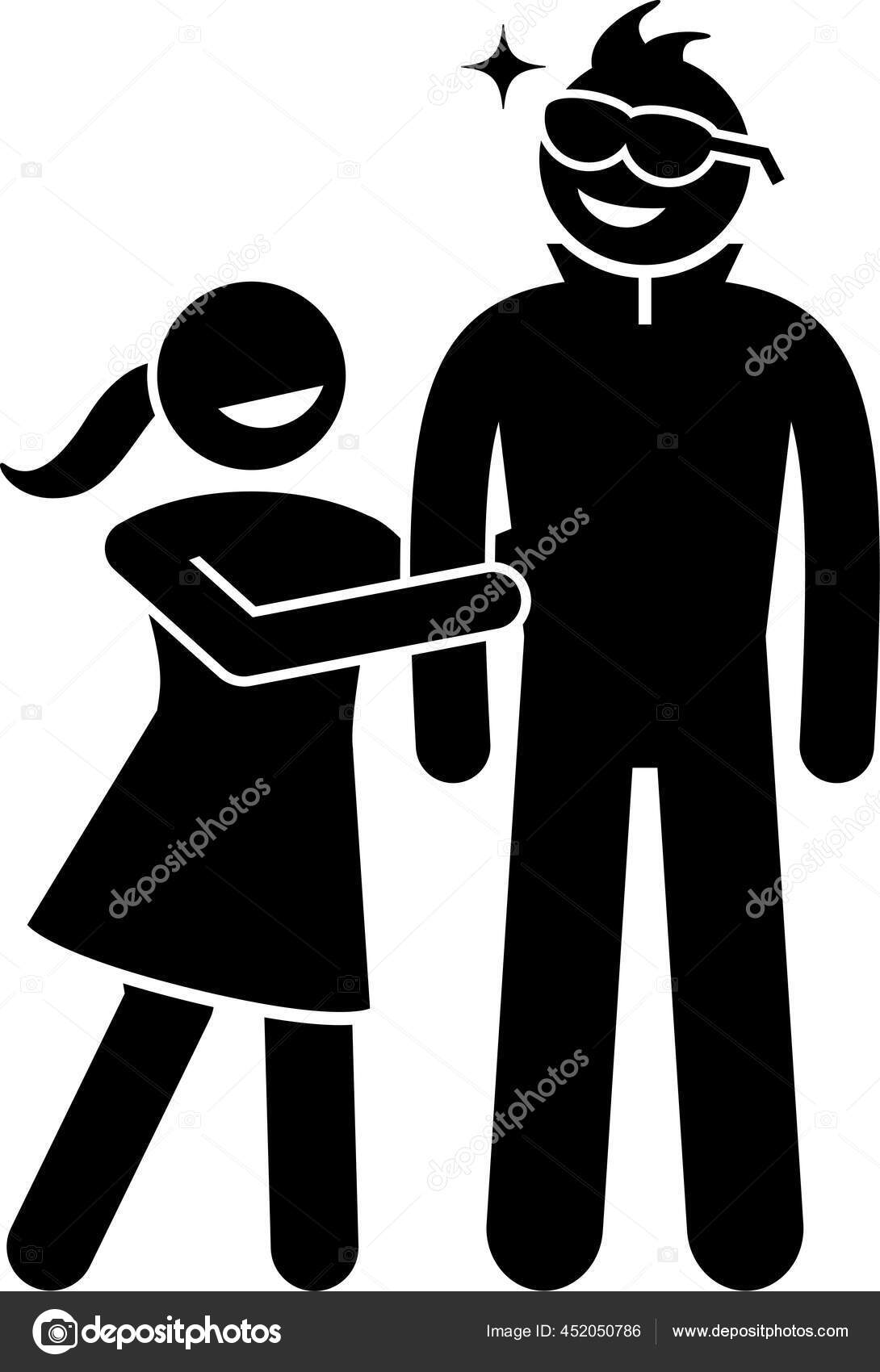 Couple Different Body Sizes Physical Appearance Combo Artworks Depict ...