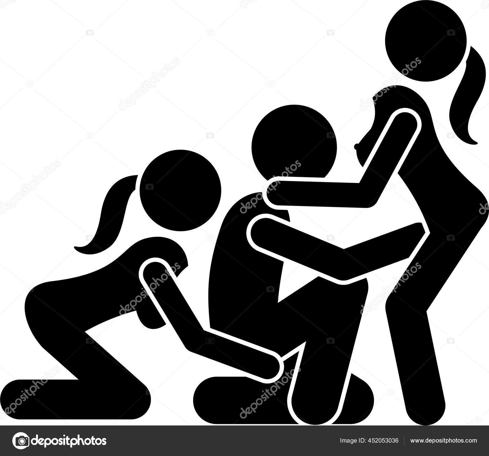 Vector Illustration Group Sex Concept Stock Vector By ©leremy 452053036