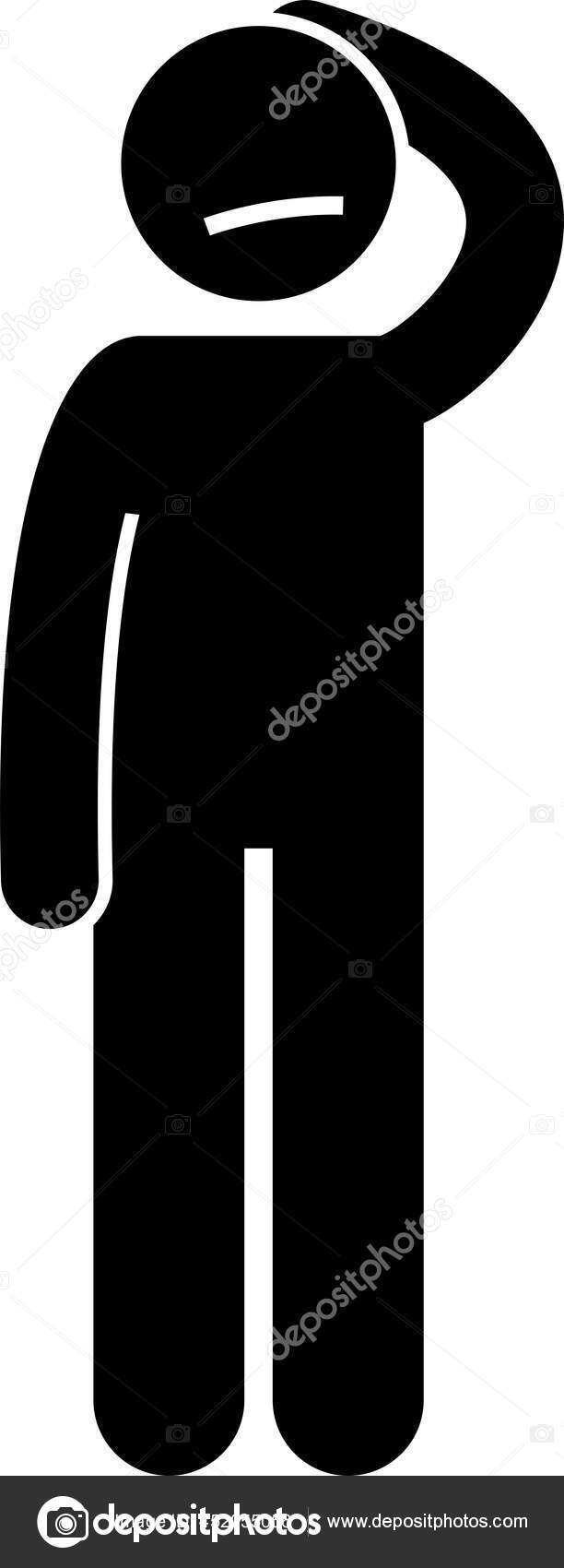 Neutral Personalities Character Traits Stick Figures Man Icons Stock ...