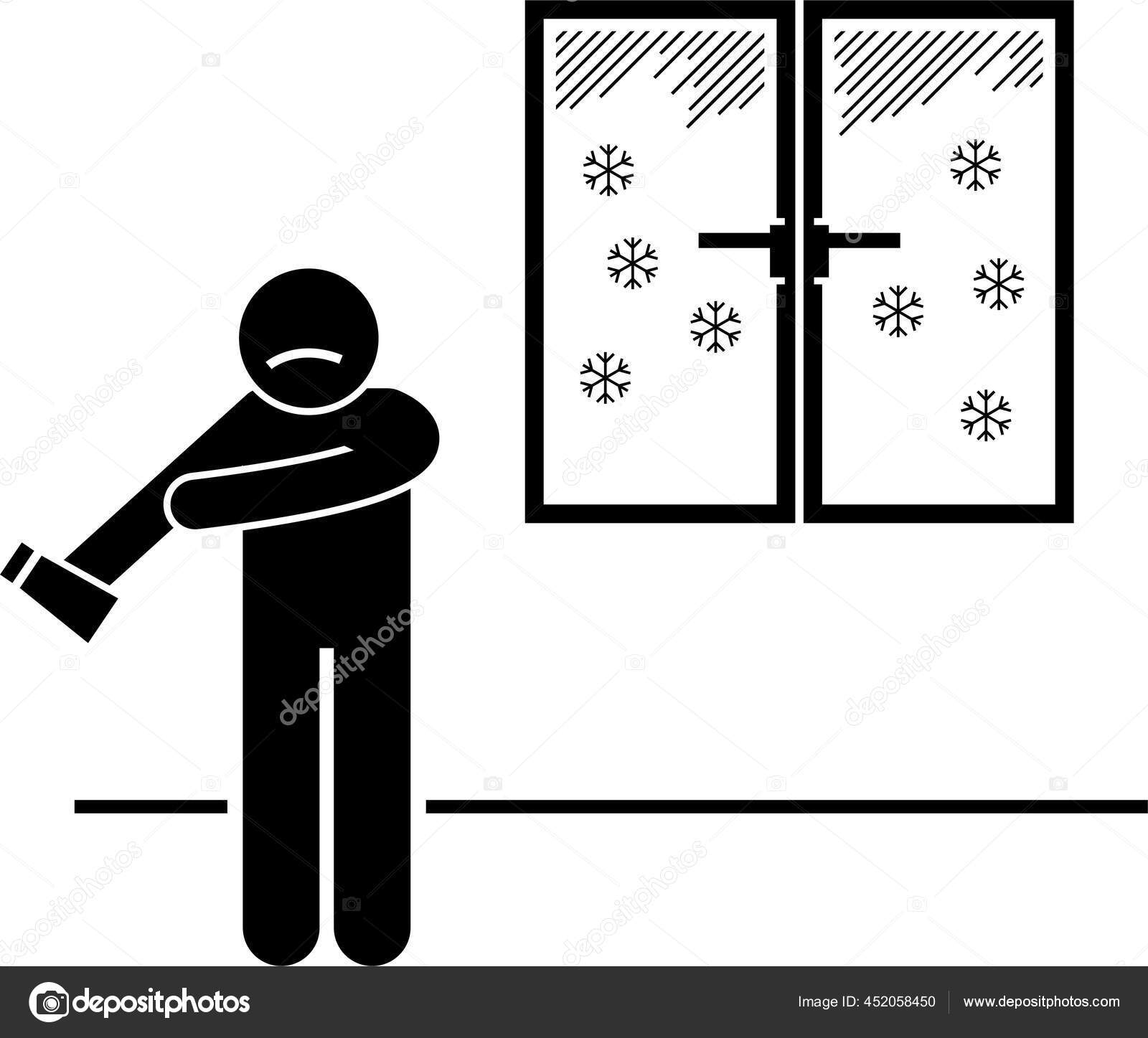 House Home Environment Problems Surrounding Issues Vector Illustrations ...