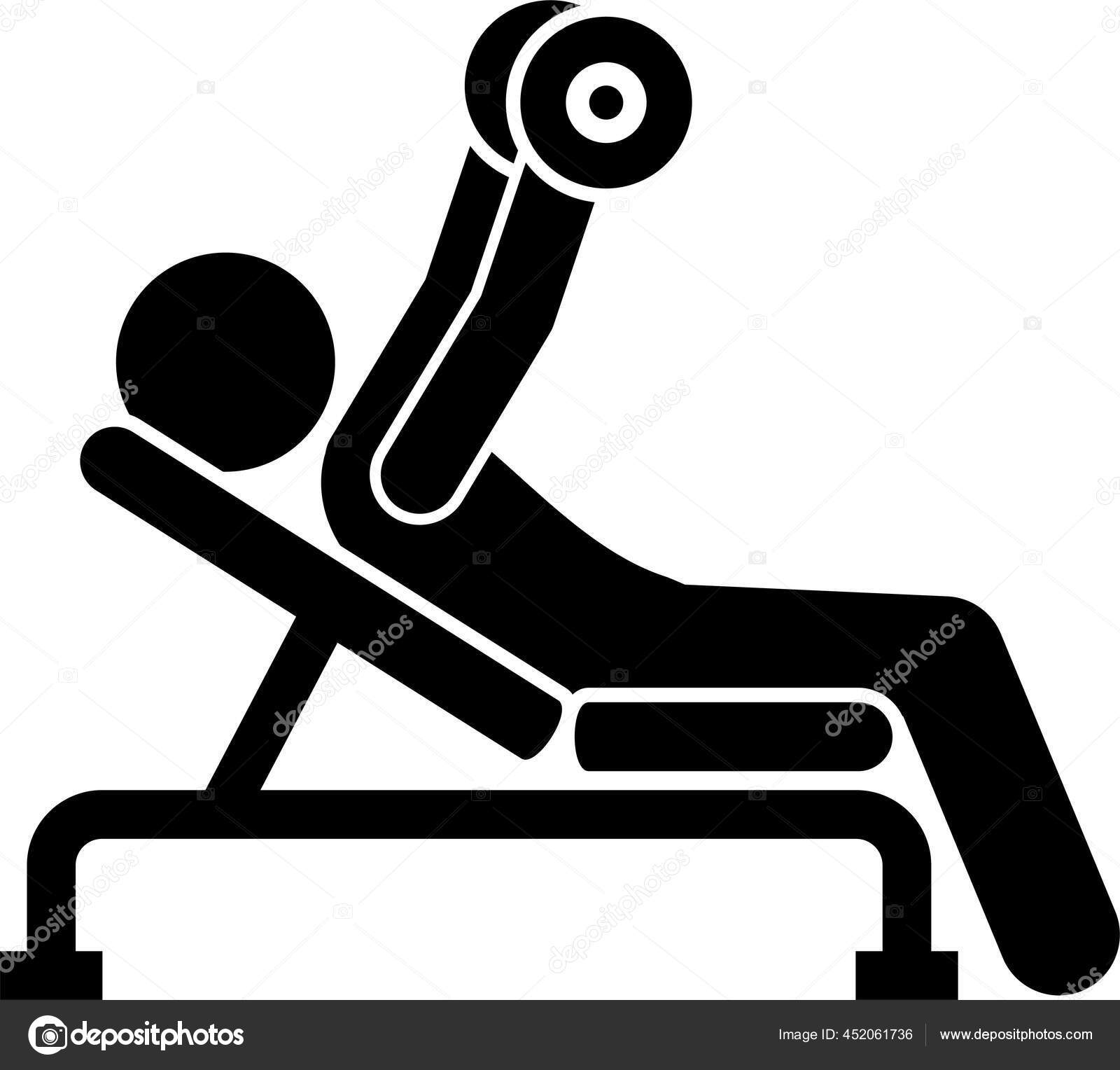 Shoulder Neck Building Exercise Muscle Building Stick Figure Pictograms ...