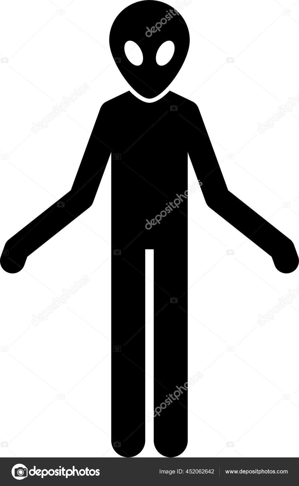 Neutral Personalities Character Traits Stick Figures Man Icons Stock ...