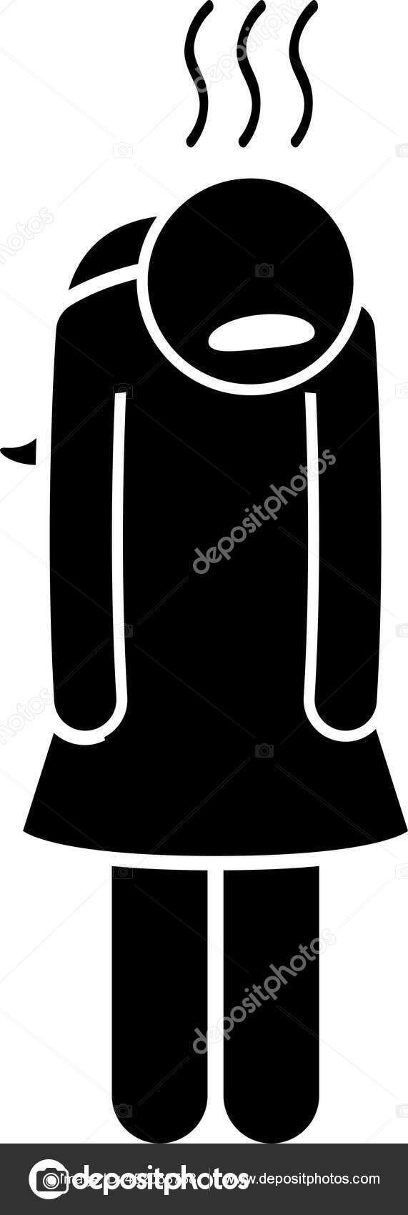 Menopause Perimenopause Icons Illustrations Depict Signs Symptoms ...