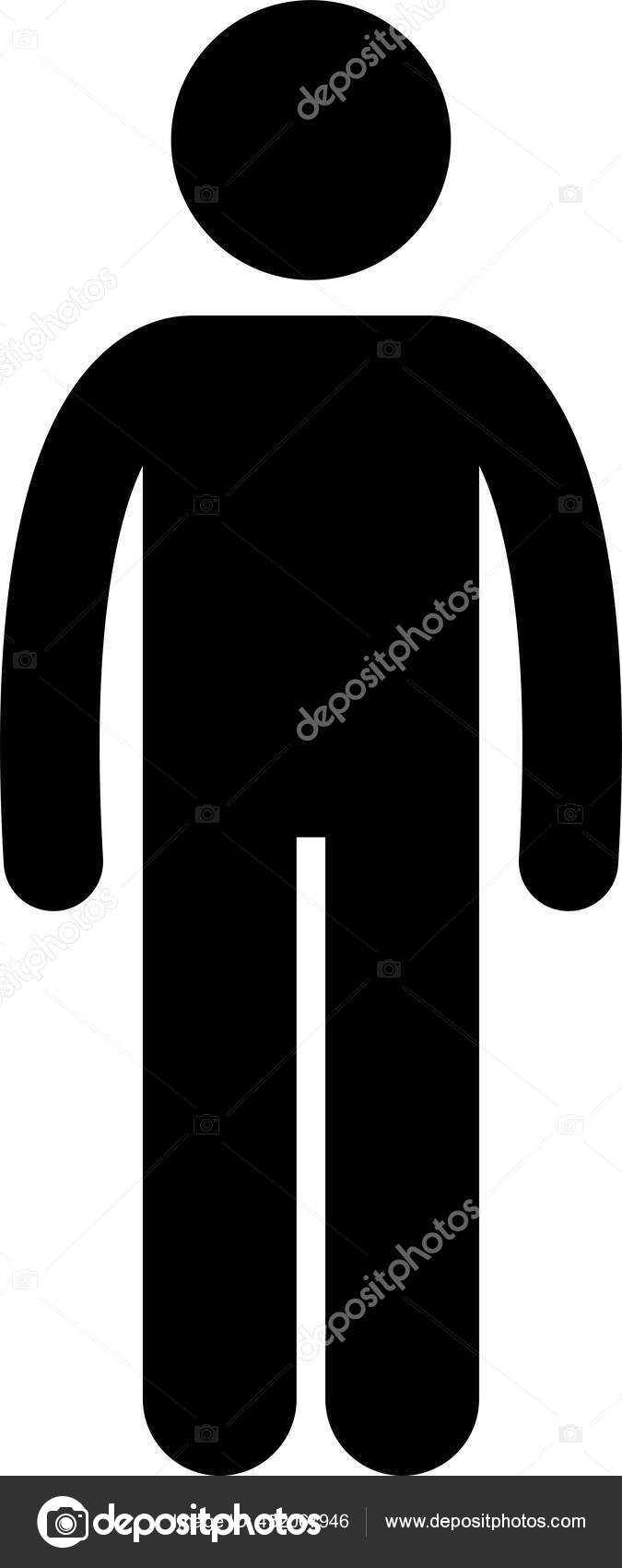 Minimalistic Vector Illustration Man Standing Stock Vector Image by ... Minimalistic Vector Illustration Man Standing Stock Vector Image by ...