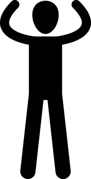 Minimalistic Vector Illustration Positive Personality Concept Stock