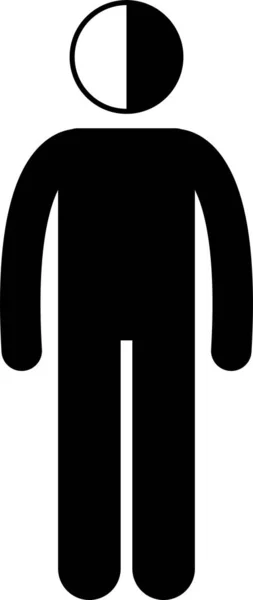 Human Behaviour Positive Negative Character Traits Stick Figure ...