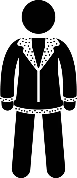 Men Jackets Coats Stick Figures Depict Set Different Types Jackets ...